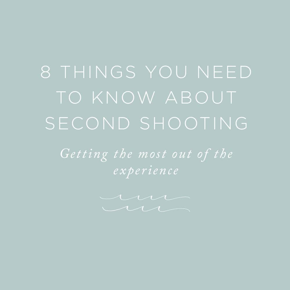 8 Things You Need To Know About Second Shooting - Cassidy MR ...