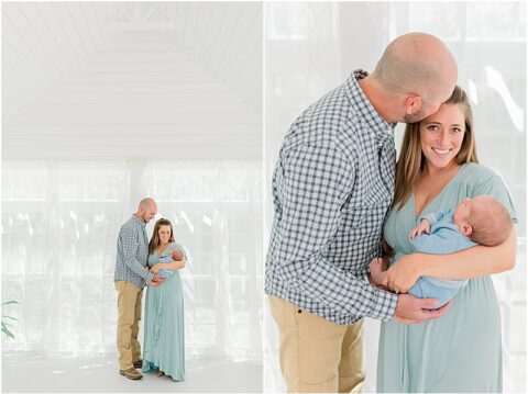 Nicole, Corey & Baby Joey | In Studio Newborn - Cassidy MR. Photography ...